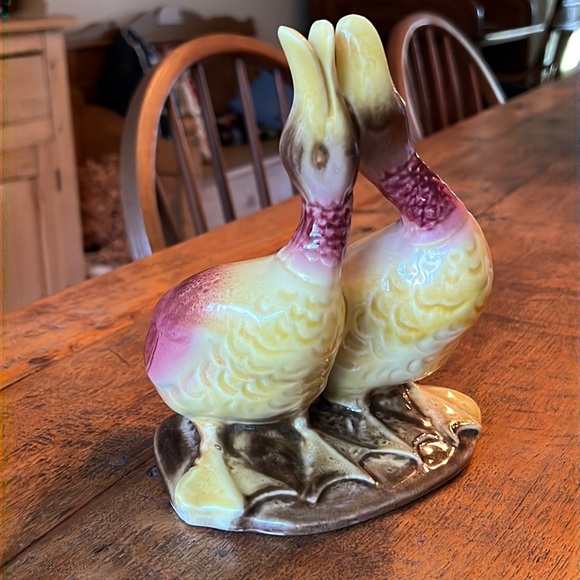 hull | Accents | Vintage Hull Pottery Duck Pair Double Planter | Poshmark